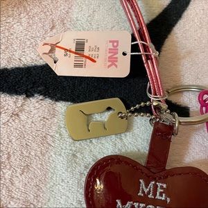 PINK Victoria's Secret | Accessories | Vs Pink Heart Guitar Dog Rare ...
